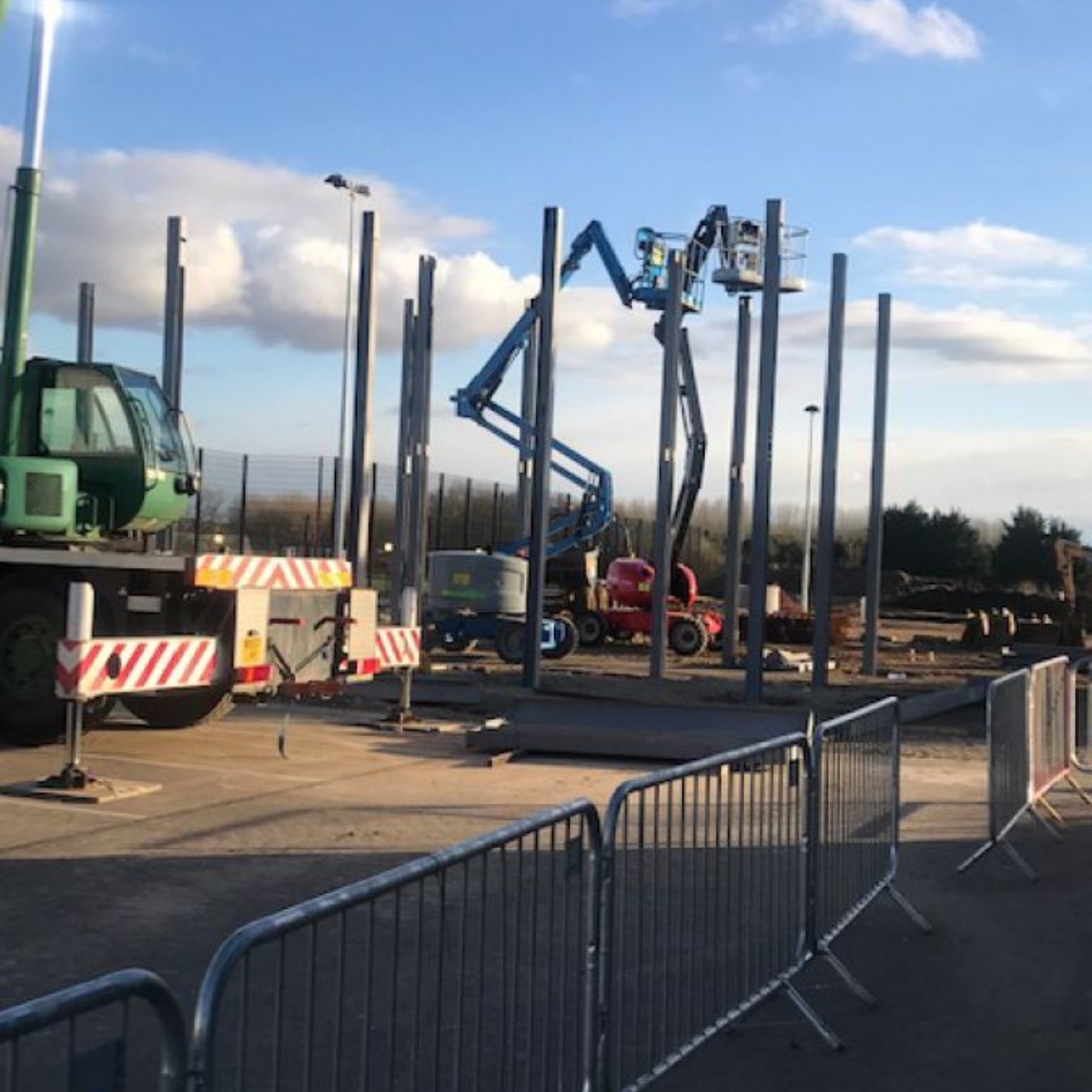 Pix Brook Academy - Pix Brook Academy - Steelworks Taking Shape