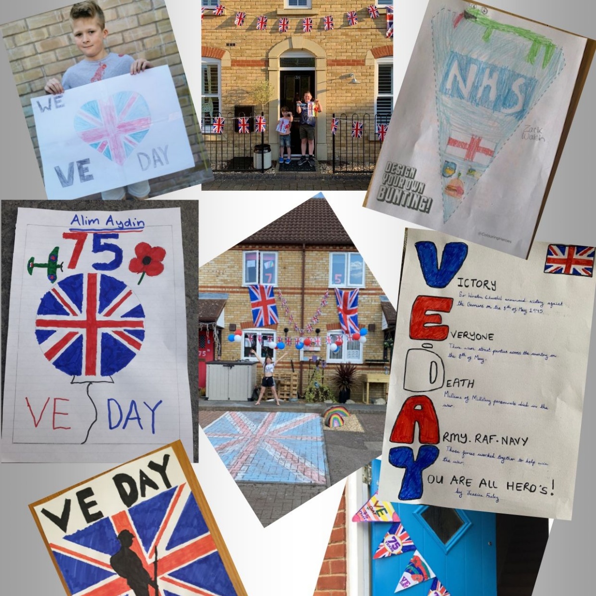 Pix Brook Academy - 75th anniversary of VE Day